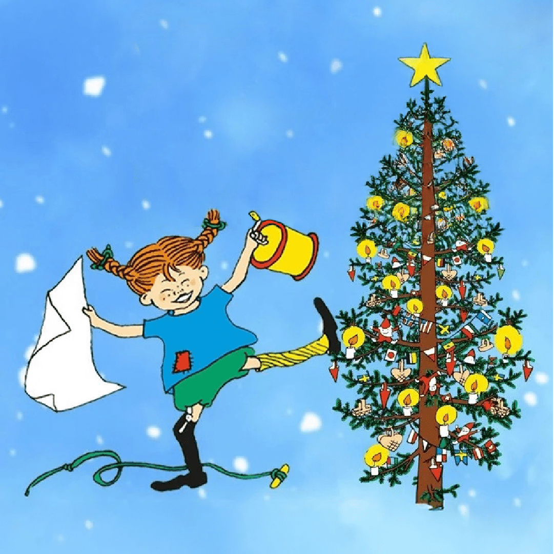 Pippi feirer jul - Bryne Bryne
